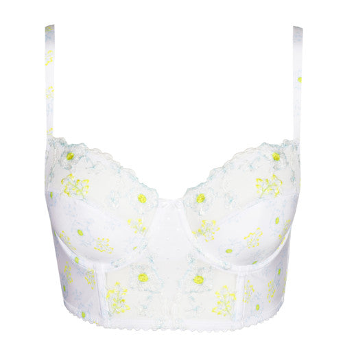 Chen LONGLINE BRA White Yacht – Lingerie République