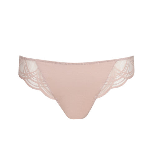 Cathia BIKINI BRIEF Bois De Rose XS - XL – Lingerie République